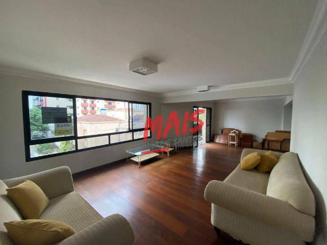 Apartamento em Boqueirão, Santos/SP de 238m² 4 quartos à venda por R$ 1.499.000,00