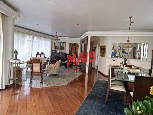 Apartamento em Boqueirão, Santos/SP de 298m² 4 quartos à venda por R$ 2.199.000,00