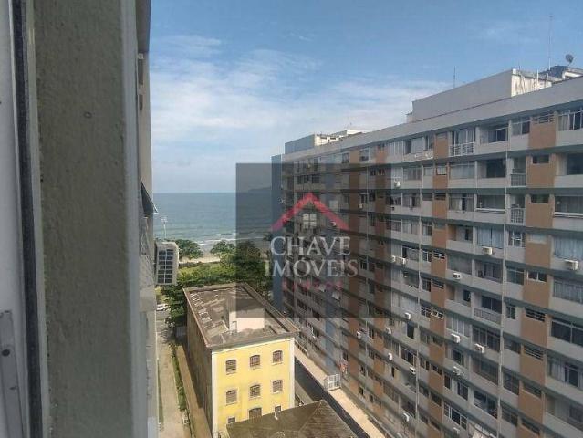 Apartamento em Boqueirão, Santos/SP de 35m² 1 quartos à venda por R$ 349.900,00