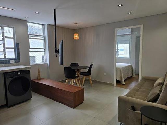 Apartamento em Boqueirão, Santos/SP de 35m² 1 quartos à venda por R$ 450.000,00