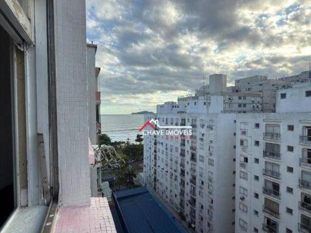 Apartamento em Boqueirão, Santos/SP de 37m² 1 quartos à venda por R$ 340.000,00 ou para locação R$ 2