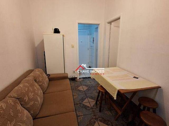 Apartamento em Boqueirão, Santos/SP de 38m² 1 quartos à venda por R$ 319.000,00