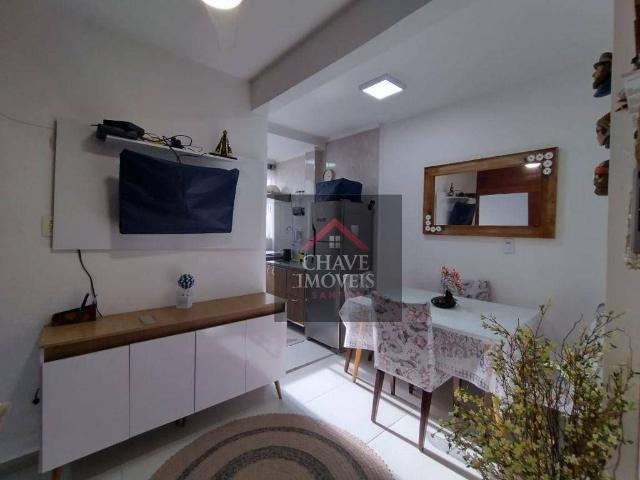 Apartamento em Boqueirão, Santos/SP de 40m² 1 quartos à venda por R$ 379.900,00