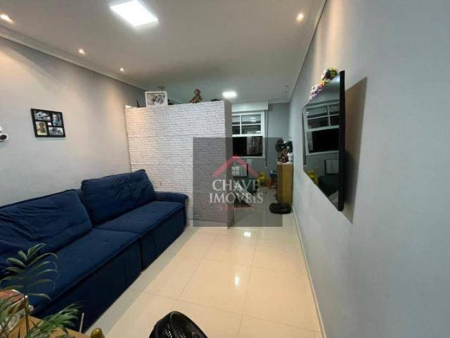 Apartamento em Boqueirão, Santos/SP de 40m² 1 quartos à venda por R$ 309.000,00