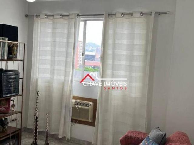 Apartamento em Boqueirão, Santos/SP de 46m² 1 quartos à venda por R$ 400.000,00