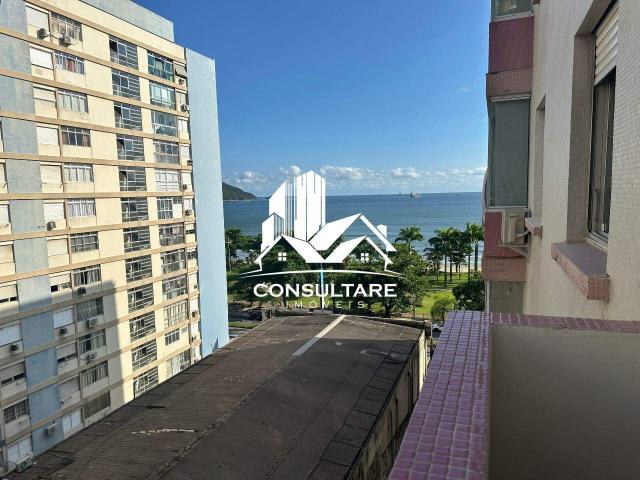 Apartamento em Boqueirão, Santos/SP de 51m² 1 quartos à venda por R$ 359.000,00
