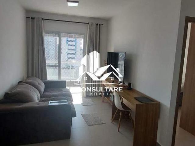 Apartamento em Boqueirão, Santos/SP de 53m² 1 quartos à venda por R$ 735.000,00