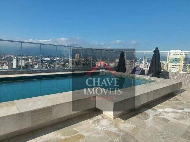 Apartamento em Boqueirão, Santos/SP de 53m² 1 quartos à venda por R$ 849.000,00