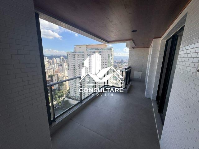 Apartamento em Boqueirão, Santos/SP de 54m² 1 quartos à venda por R$ 879.900,00