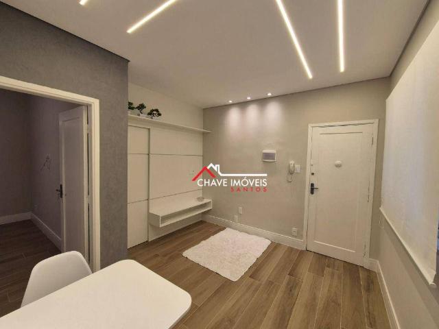 Apartamento em Boqueirão, Santos/SP de 55m² 2 quartos à venda por R$ 468.800,00