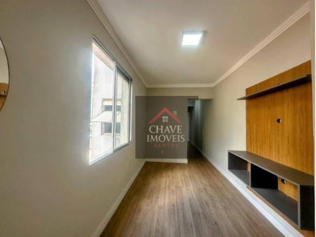 Apartamento em Boqueirão, Santos/SP de 56m² 1 quartos à venda por R$ 445.900,00