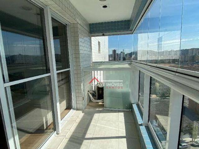 Apartamento em Boqueirão, Santos/SP de 57m² 1 quartos à venda por R$ 574.900,00