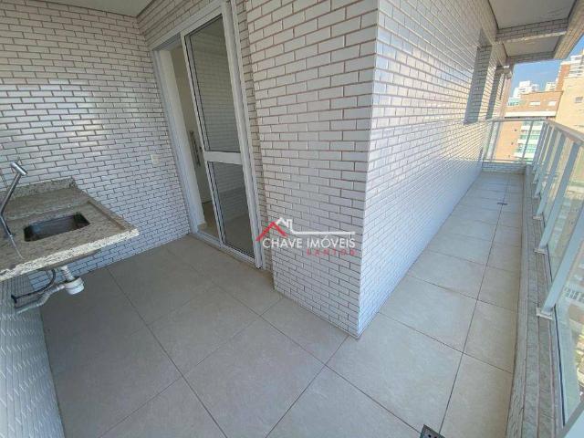 Apartamento em Boqueirão, Santos/SP de 58m² 1 quartos à venda por R$ 834.900,00