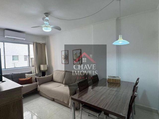 Apartamento em Boqueirão, Santos/SP de 59m² 1 quartos à venda por R$ 444.900,00