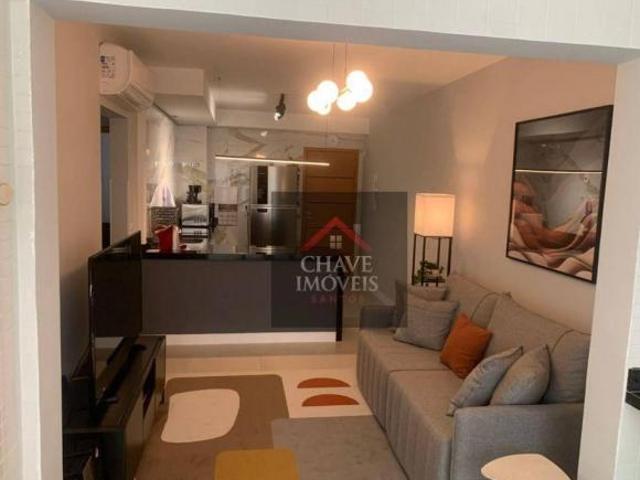 Apartamento em Boqueirão, Santos/SP de 65m² 2 quartos à venda por R$ 1.100.000,00