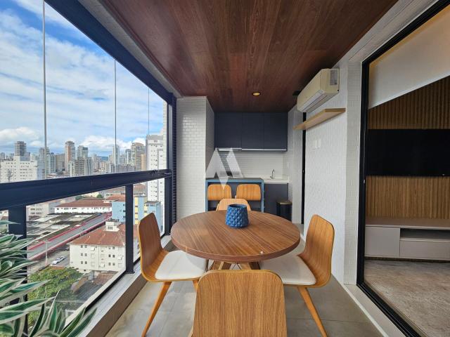 Apartamento em Boqueirão, Santos/SP de 70m² 1 quartos para locação R$ 6.500,00/mes