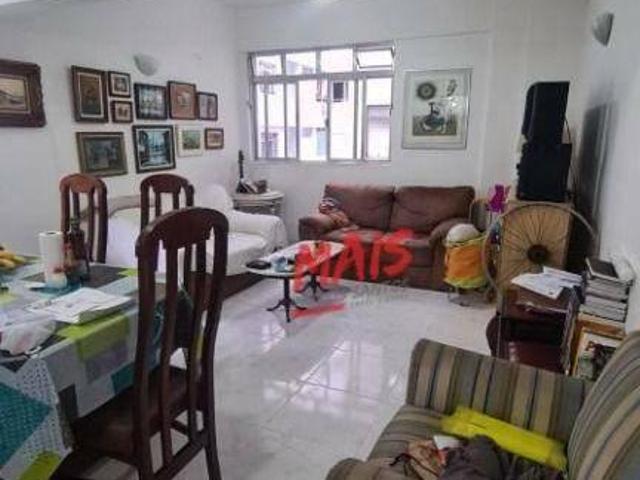 Apartamento em Boqueirão, Santos/SP de 77m² 2 quartos à venda por R$ 640.000,00