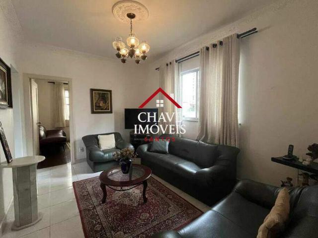Apartamento em Boqueirão, Santos/SP de 80m² 2 quartos para locação R$ 3.600,00/mes