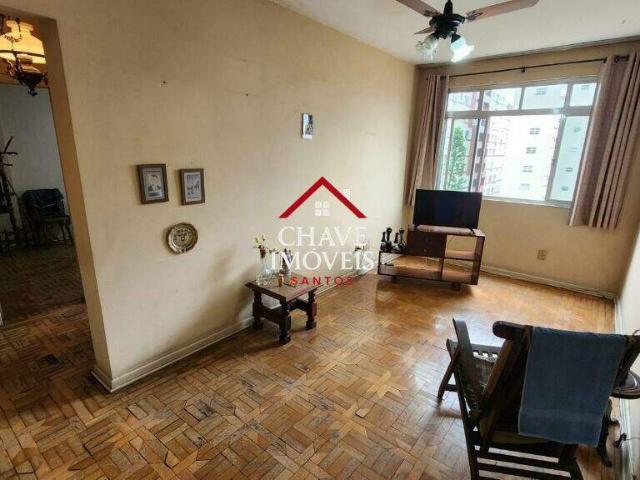 Apartamento em Boqueirão, Santos/SP de 84m² 1 quartos à venda por R$ 339.000,00