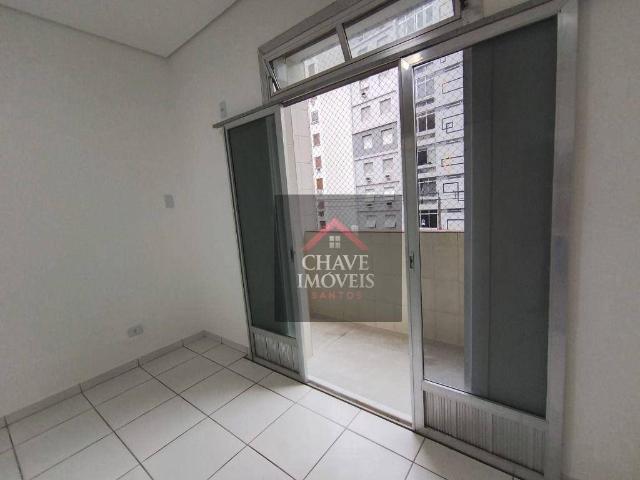 Apartamento em Boqueirão, Santos/SP de 87m² 2 quartos para locação R$ 3.000,00/mes
