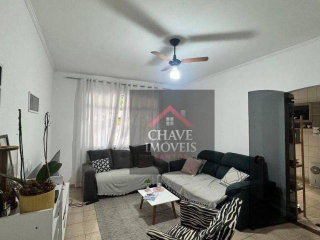 Apartamento em Boqueirão, Santos/SP de 92m² 2 quartos à venda por R$ 594.000,00