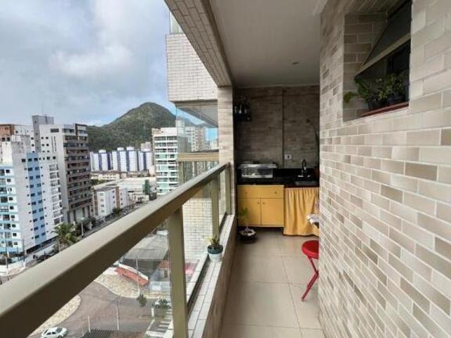Apartamento 2 dorms no Canto do Forte Praia Grande, SP