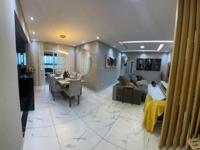 Apartamento em Boqueirão, Praia Grande/SP de 117m² 3 quartos à venda por R$ 1.300.000,00