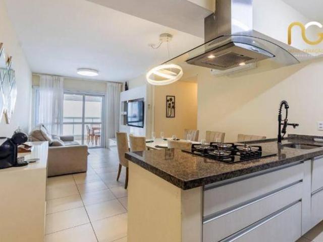 Apartamento em Boqueirão, Praia Grande/SP de 111m² 4 quartos à venda por R$ 1.750.000,00