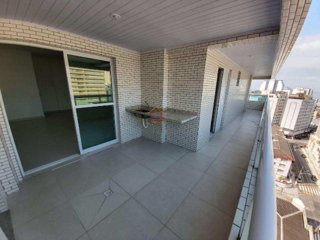 Apartamento em Boqueirão, Praia Grande/SP de 121m² 3 quartos para locação R$ 6.000,00/mes