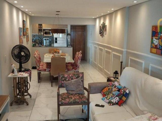 Apartamento em Boqueirão, Praia Grande/SP de 135m² 3 quartos à venda por R$ 954.000,00