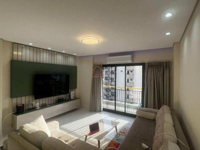 Apartamento em Boqueirão, Praia Grande/SP de 140m² 3 quartos à venda por R$ 860.000,00