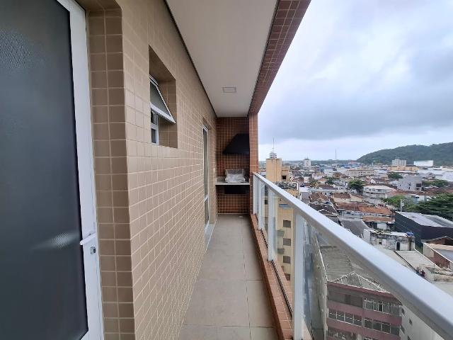 Apartamento em Boqueirão, Praia Grande/SP de 46m² 1 quartos à venda por R$ 359.900,00