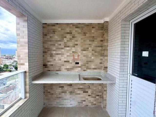 Apartamento em Boqueirão, Praia Grande/SP de 50m² 1 quartos à venda por R$ 400.000,00