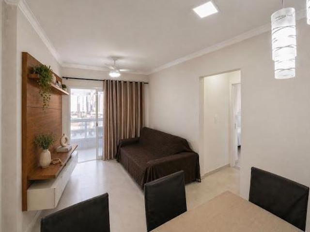 Apartamento em Boqueirão, Praia Grande/SP de 53m² 1 quartos à venda por R$ 498.000,00