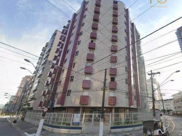 Apartamento em Boqueirão, Praia Grande/SP de 55m² 1 quartos à venda por R$ 299.000,00
