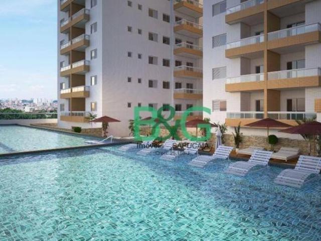 Apartamento em Boqueirão, Praia Grande/SP de 57m² 2 quartos à venda por R$ 404.100,00