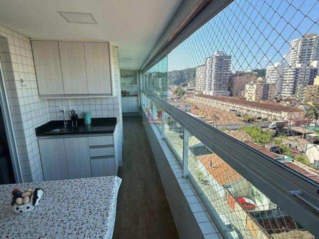 Apartamento em Boqueirão, Praia Grande/SP de 69m² 2 quartos à venda por R$ 640.000,00