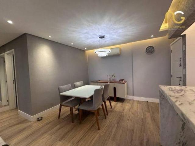 Apartamento em Boqueirão, Praia Grande/SP de 77m² 2 quartos à venda por R$ 850.000,00
