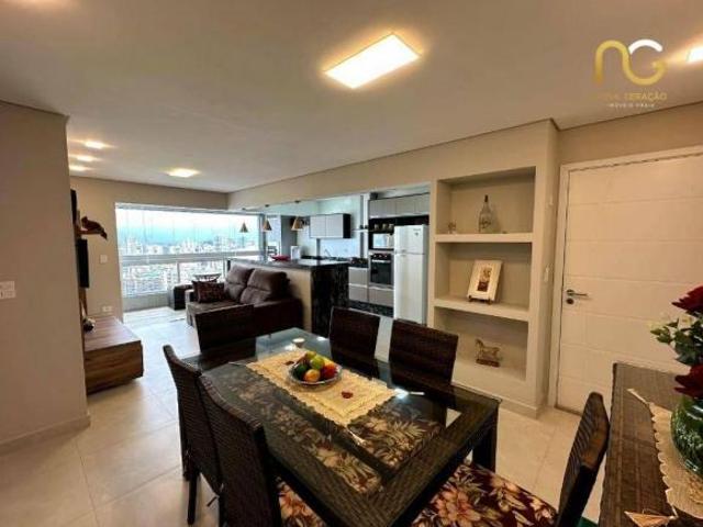 Apartamento em Boqueirão, Praia Grande/SP de 77m² 2 quartos à venda por R$ 890.000,00