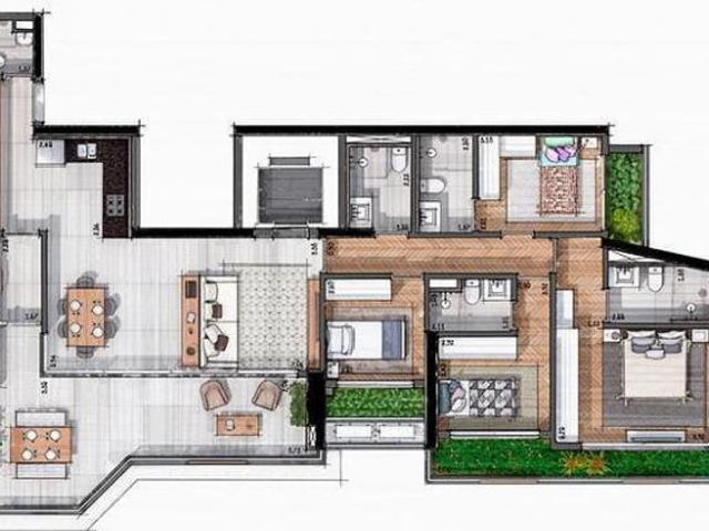 Apartamento em Brooklin Paulista São Paulo SP