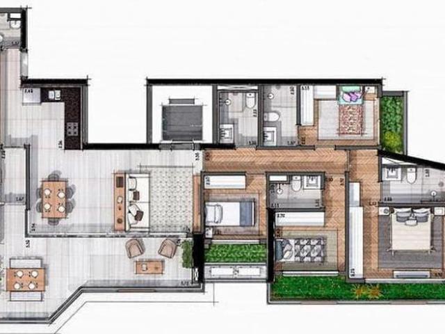 Apartamento em Brooklin Paulista São Paulo SP