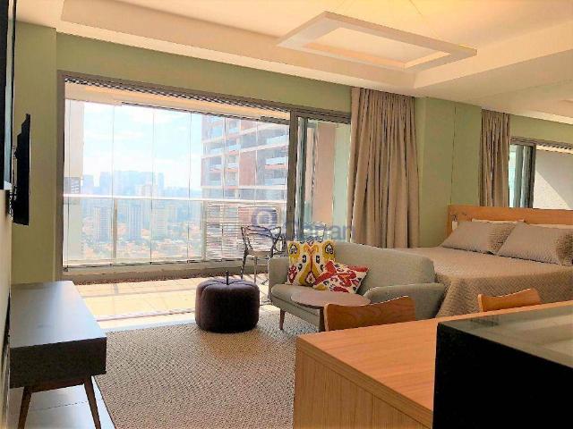 Apartamento em Brooklin Paulista, São Paulo/SP de 44m² 1 quartos à venda por R$ 799.000,00