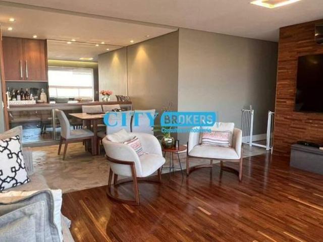 Apartamento em Brooklin Paulista, São Paulo/SP de 130m² 3 quartos à venda por R$ 2.199.000,00