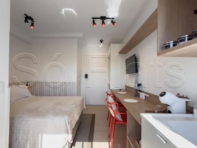 Apartamento em Brooklin Paulista, São Paulo/SP de 16m² 1 quartos para locação R$ 3.039,00/mes