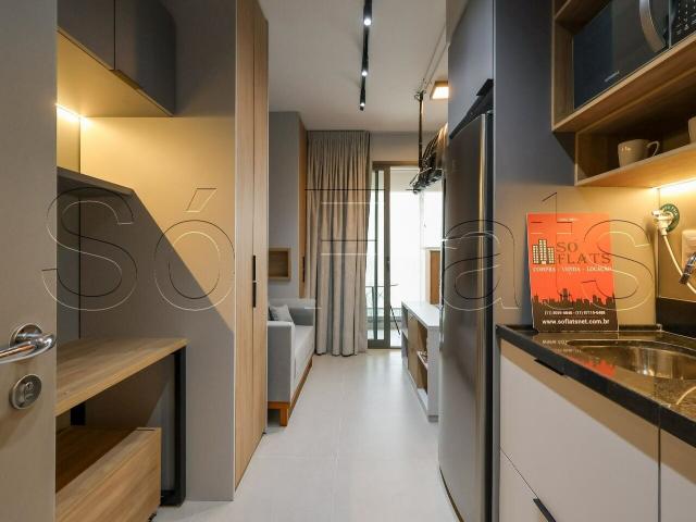 Apartamento em Brooklin Paulista, São Paulo/SP de 25m² 1 quartos para locação R$ 3.419,00/mes