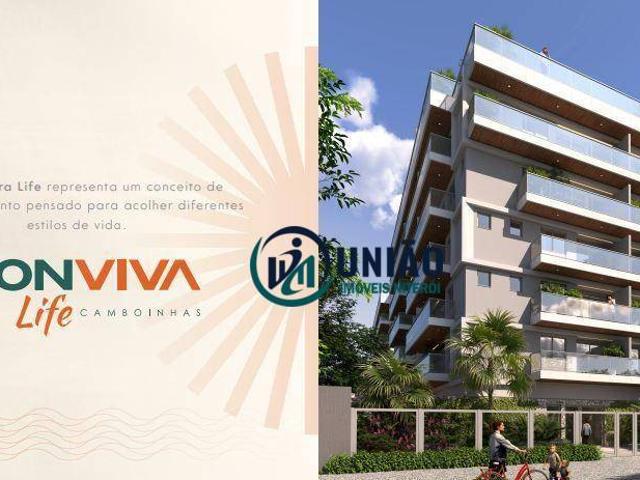 Apartamento em Camboinhas, Niterói/RJ de 58m² 2 quartos à venda por R$ 798.900,00