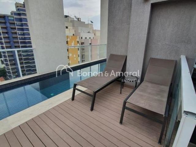 Apartamento em Cambuí, Campinas/SP de 51m² 1 quartos à venda por R$ 870.000,00