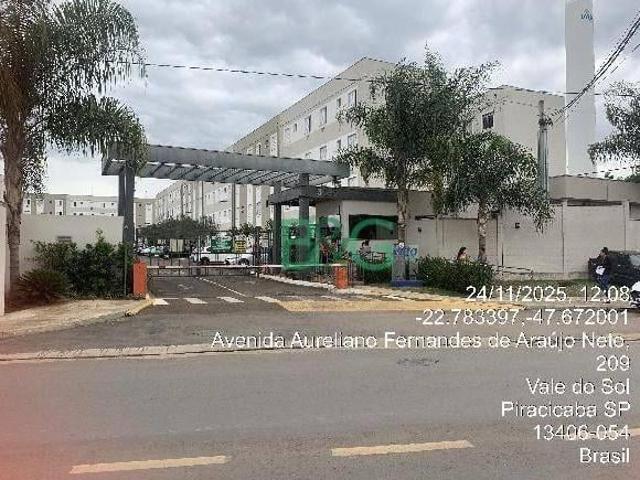 Apartamento em Campestre, Piracicaba/SP de 45m² 1 quartos à venda por R$ 96.889,22