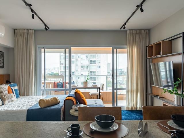 Apartamento em Campo Belo, São Paulo/SP de 42m² 1 quartos para locação R$ 2.420,00/mes