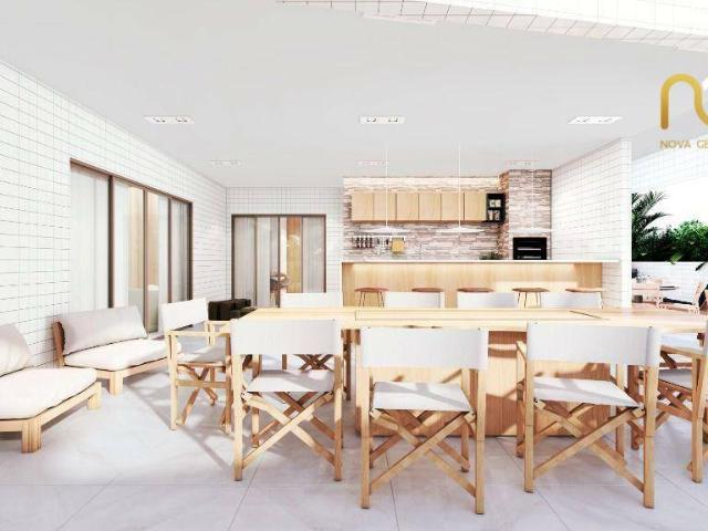 Apartamento em Campo da Aviação, Praia Grande/SP de 119m² 3 quartos à venda por R$ 1.085.000,00